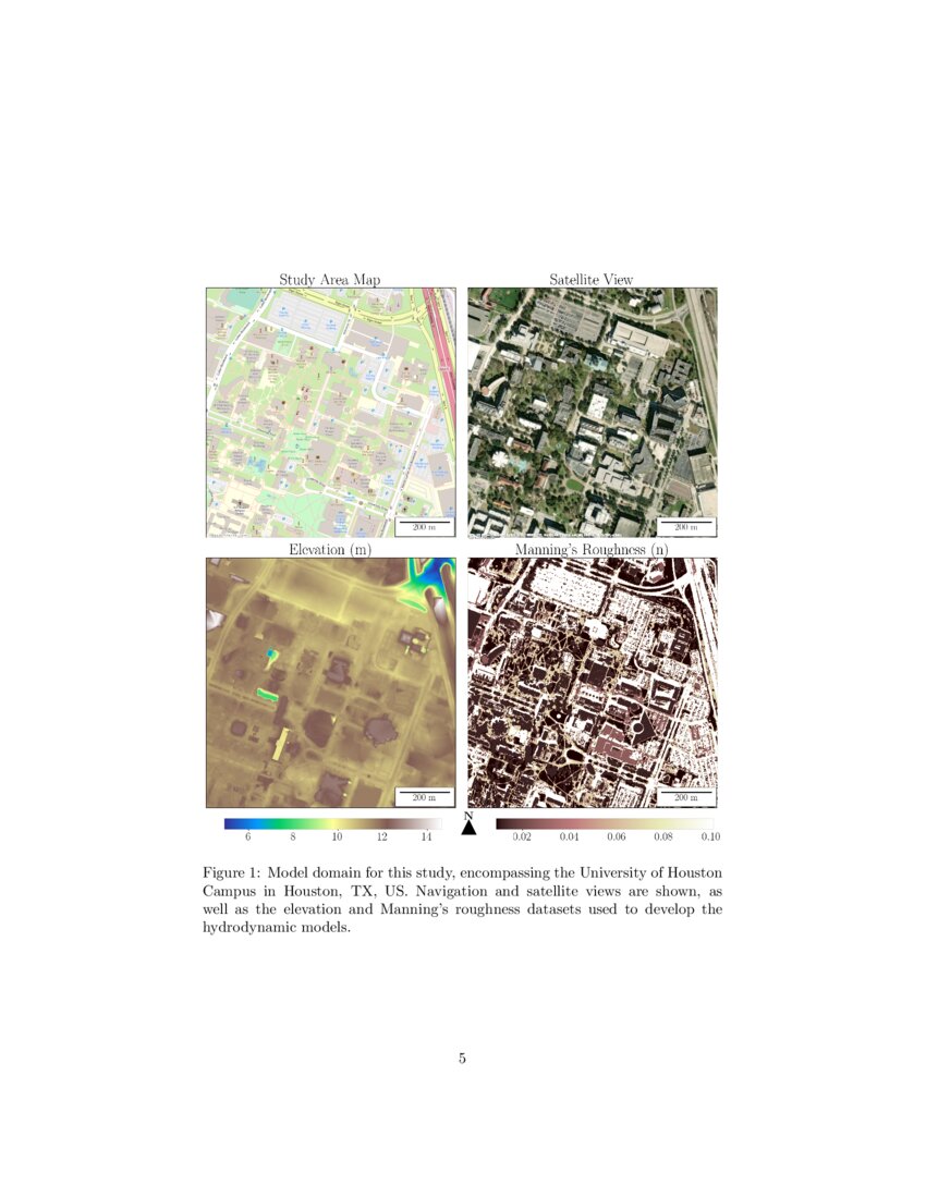 Deep Learning Hydrodynamic Forecasting for Flooded Region Assessment in Near-Real-Time (DL Hydro ...