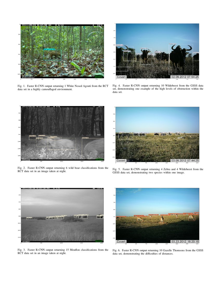 Deep Learning Object Detection Methods For Ecological Camera Trap Data 9958