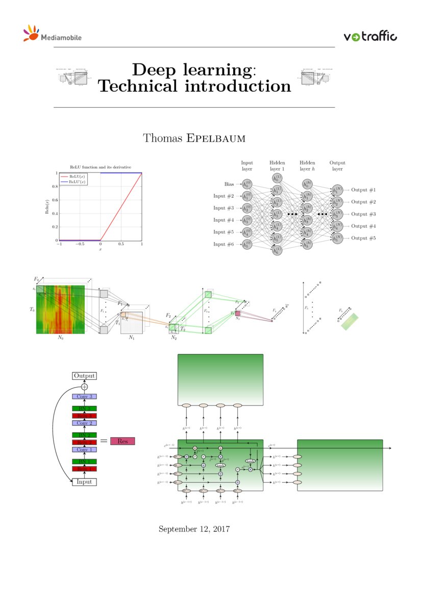Deep learning: Technical introduction | DeepAI
