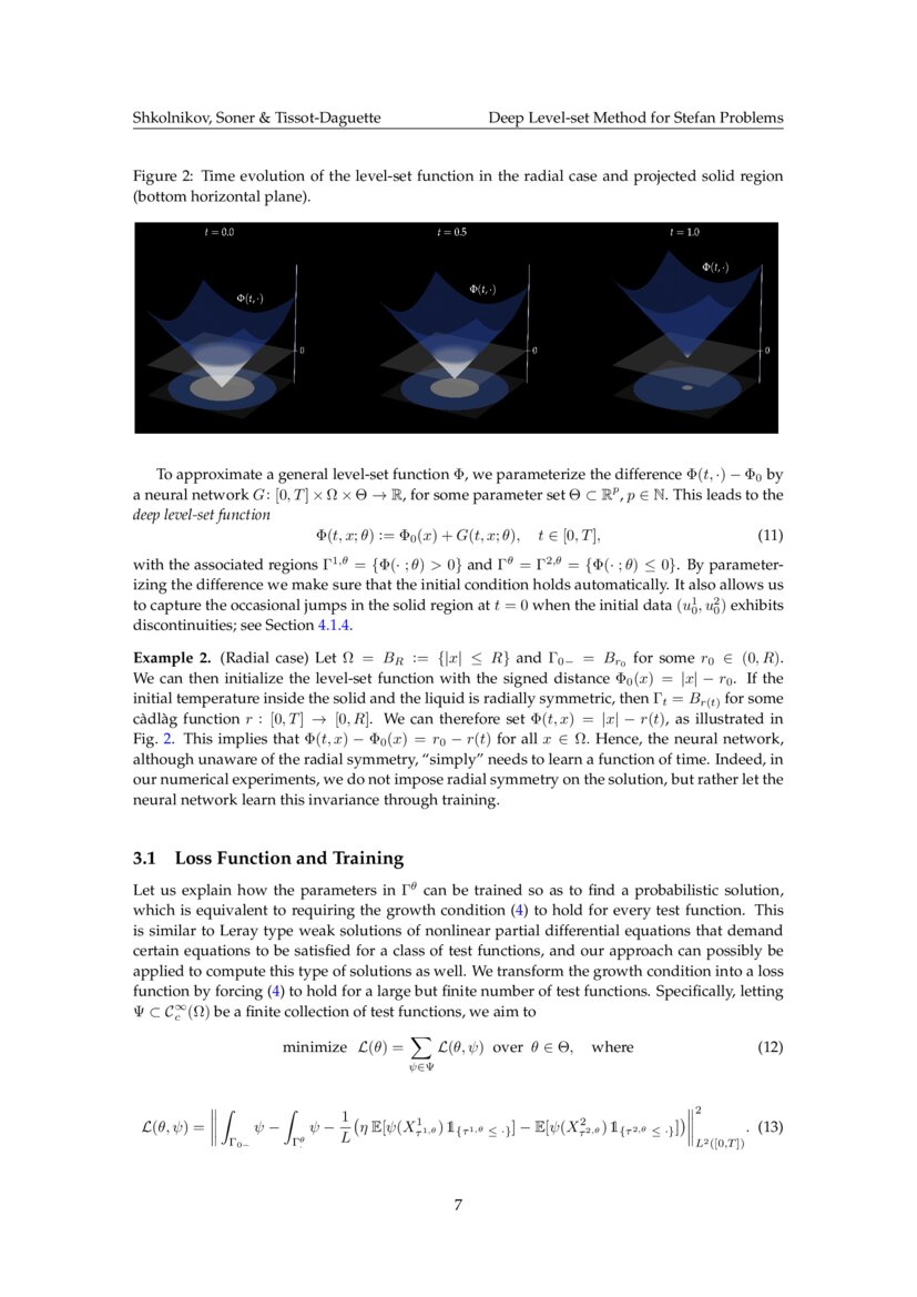 Deep Level-set Method for Stefan Problems | DeepAI