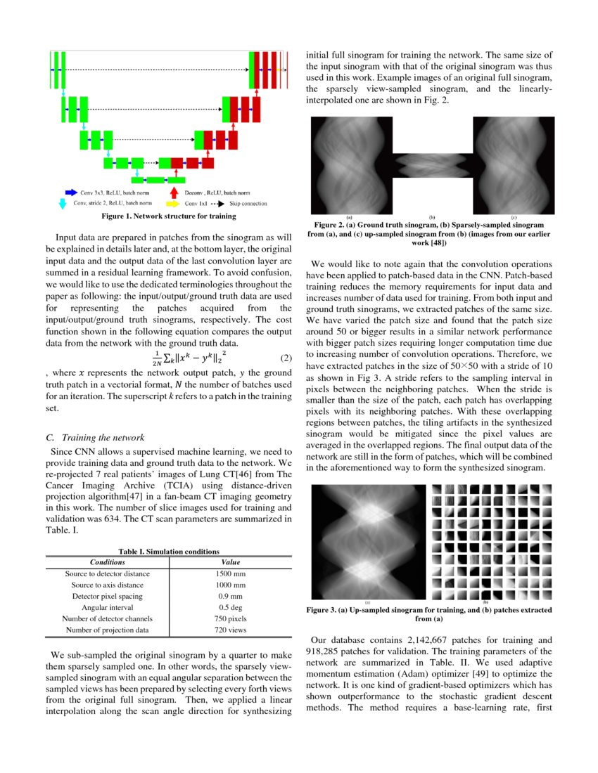 Deep Neural Network Based Sinogram Synthesis For Sparse View Ct Image Reconstruction Deepai 8012