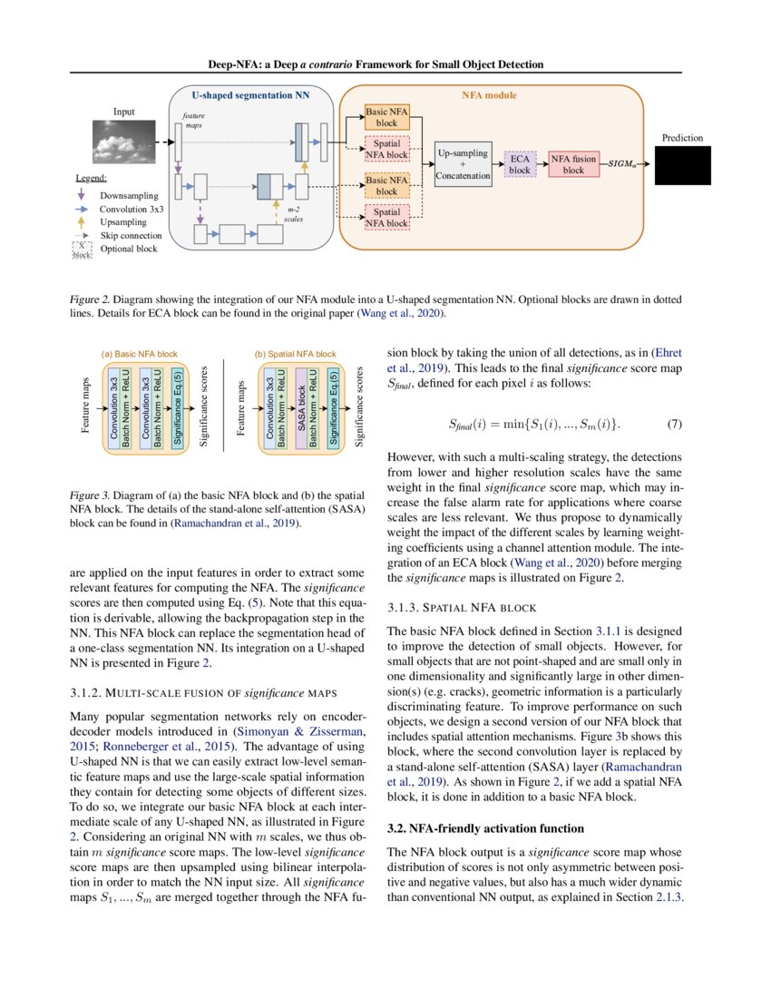 Deep-NFA: a Deep a contrario Framework for Small Object Detection | DeepAI