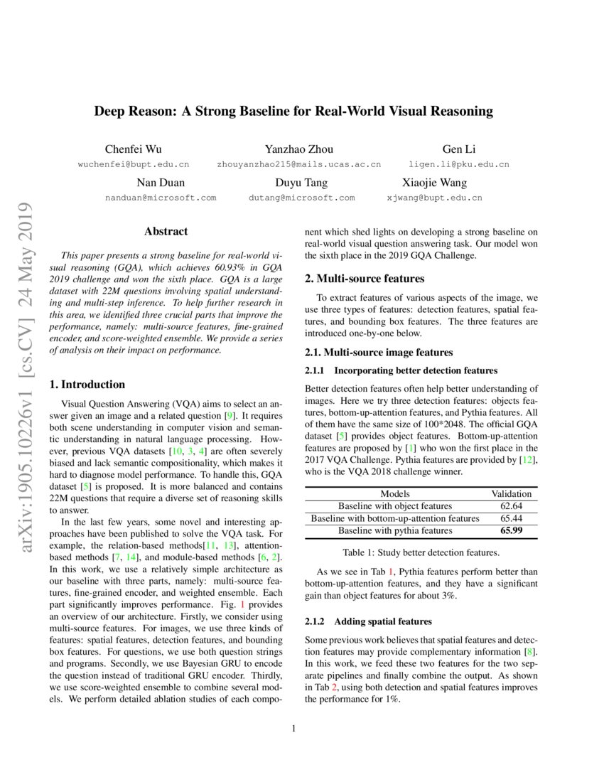 Deep Reason: A Strong Baseline for Real-World Visual Reasoning | DeepAI