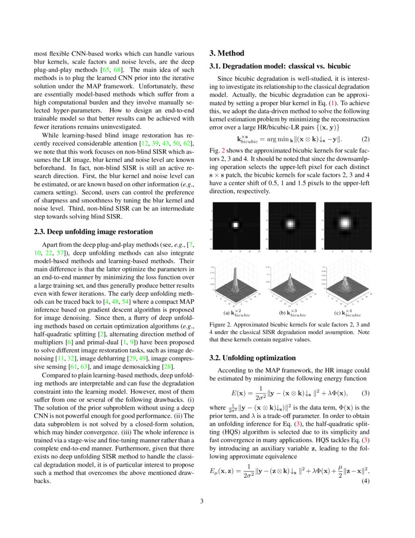 Deep Unfolding Network for Image Super-Resolution | DeepAI