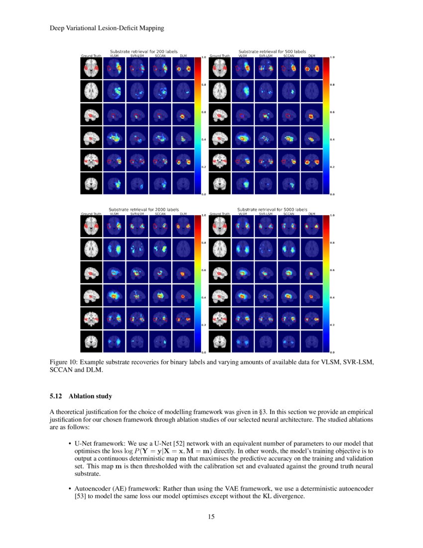 Deep Variational Lesion Deficit Mapping Deepai