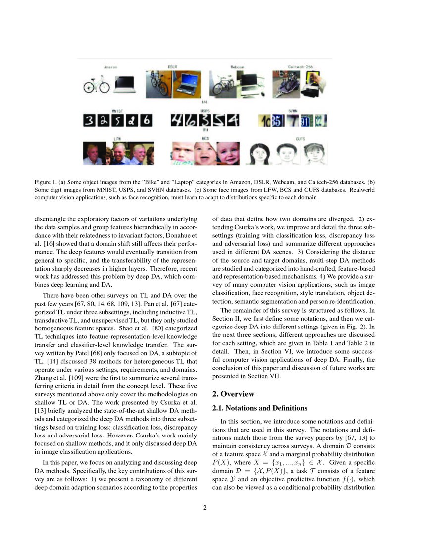 Deep Visual Domain Adaptation A Survey Deepai