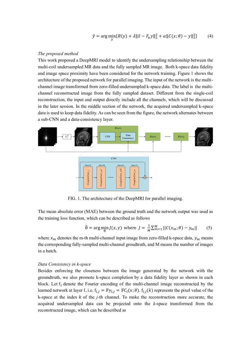 Deepcomplexmri Exploiting Deep Residual Network For Fast Parallel Mr Imaging With Complex