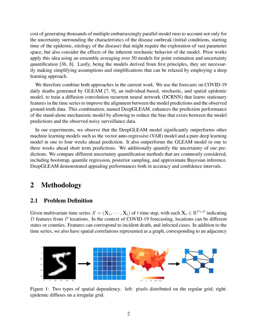 DeepGLEAM: a hybrid mechanistic and deep learning model for COVID-19 ...