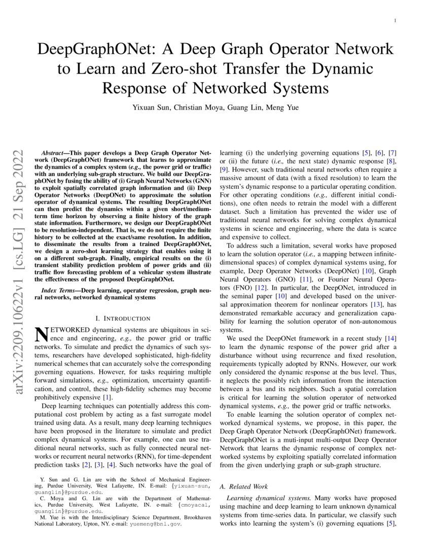 DeepGraphONet: A Deep Graph Operator Network to Learn and Zero-shot ...