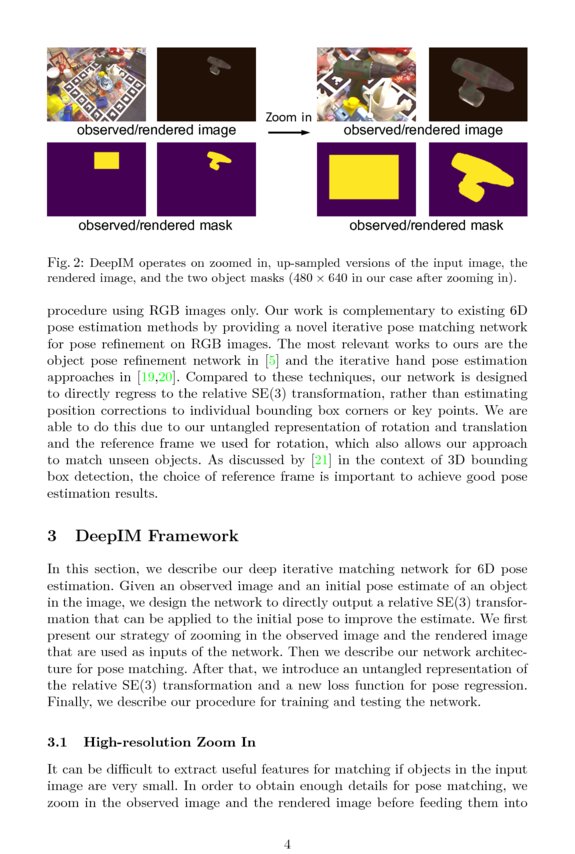 DeepIM: Deep Iterative Matching for 6D Pose Estimation | DeepAI