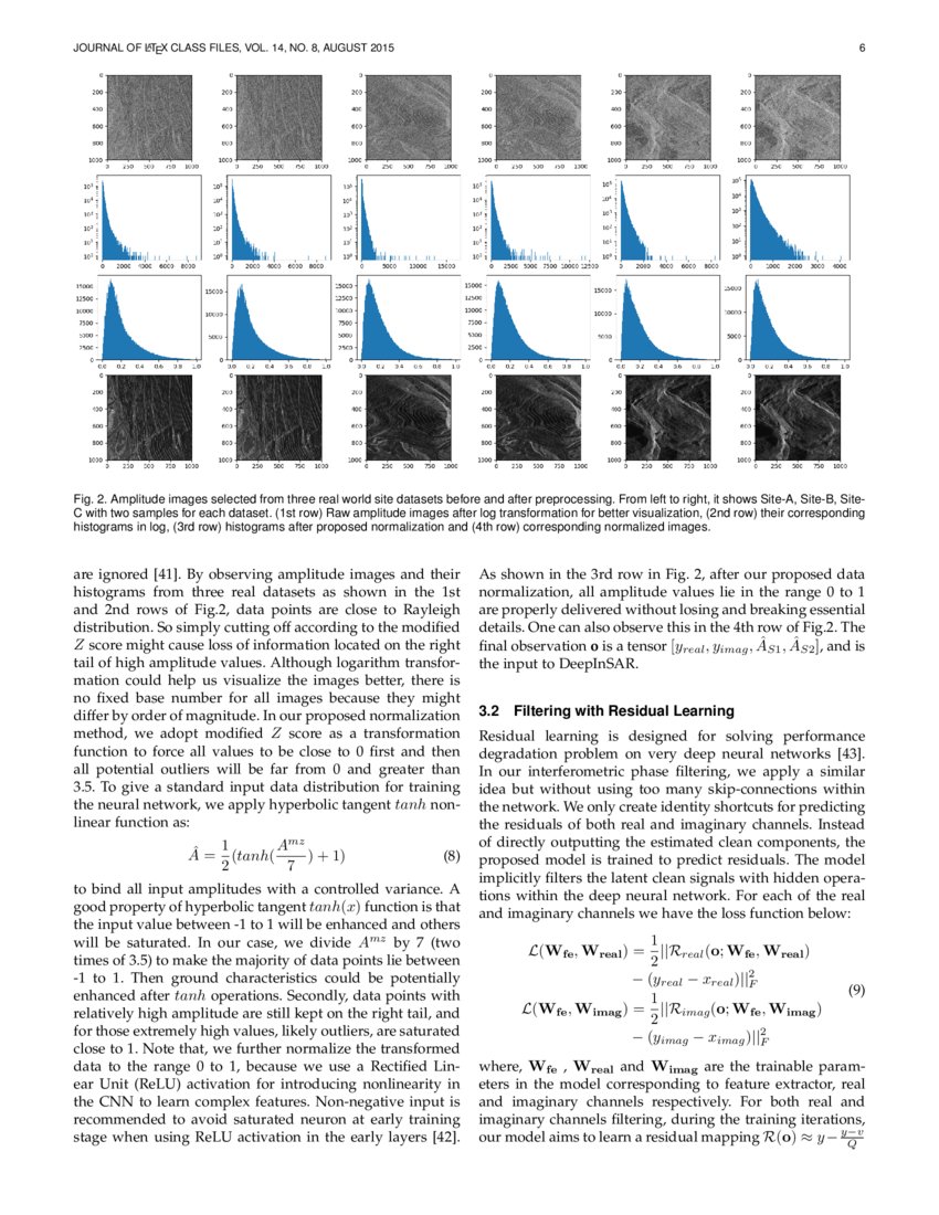 DeepInSAR: A Deep Learning Framework for SAR Interferometric Phase ...