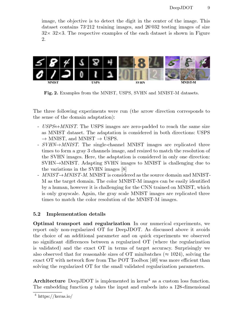 DeepJDOT: Deep Joint distribution optimal transport for unsupervised domain adaptation | DeepAI