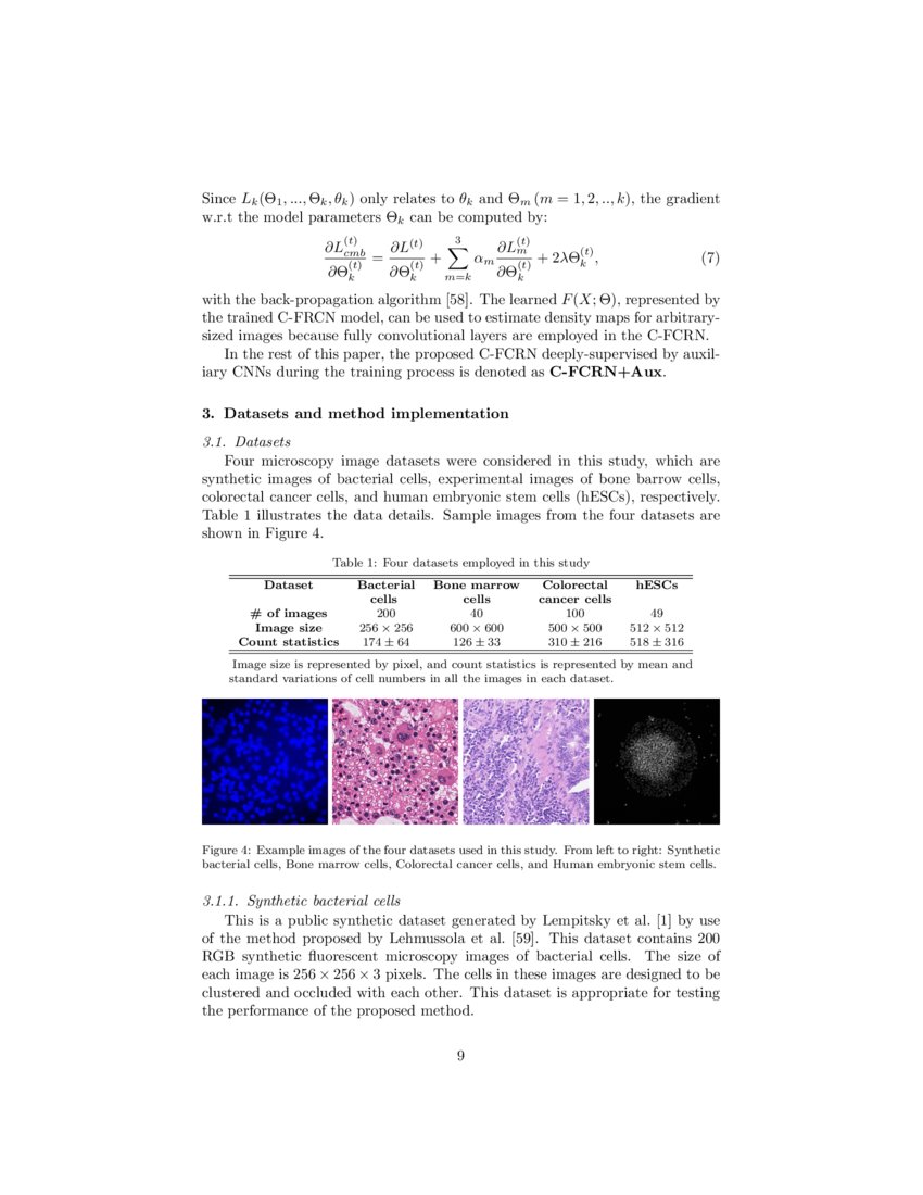 Deeply-Supervised Density Regression for Automatic Cell Counting in Microscopy Images | DeepAI