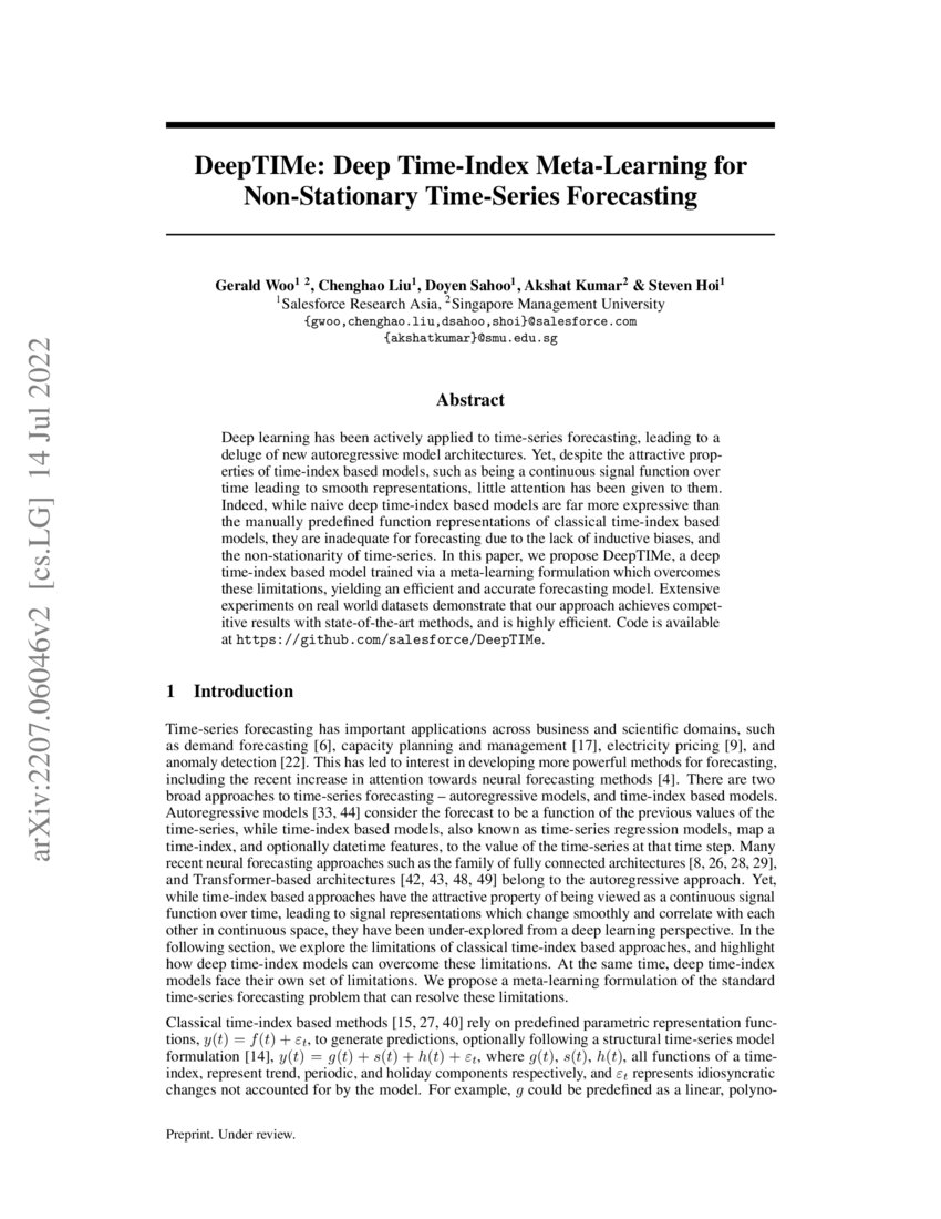 Deeptime Deep Time Index Meta Learning For Non Stationary Time Series