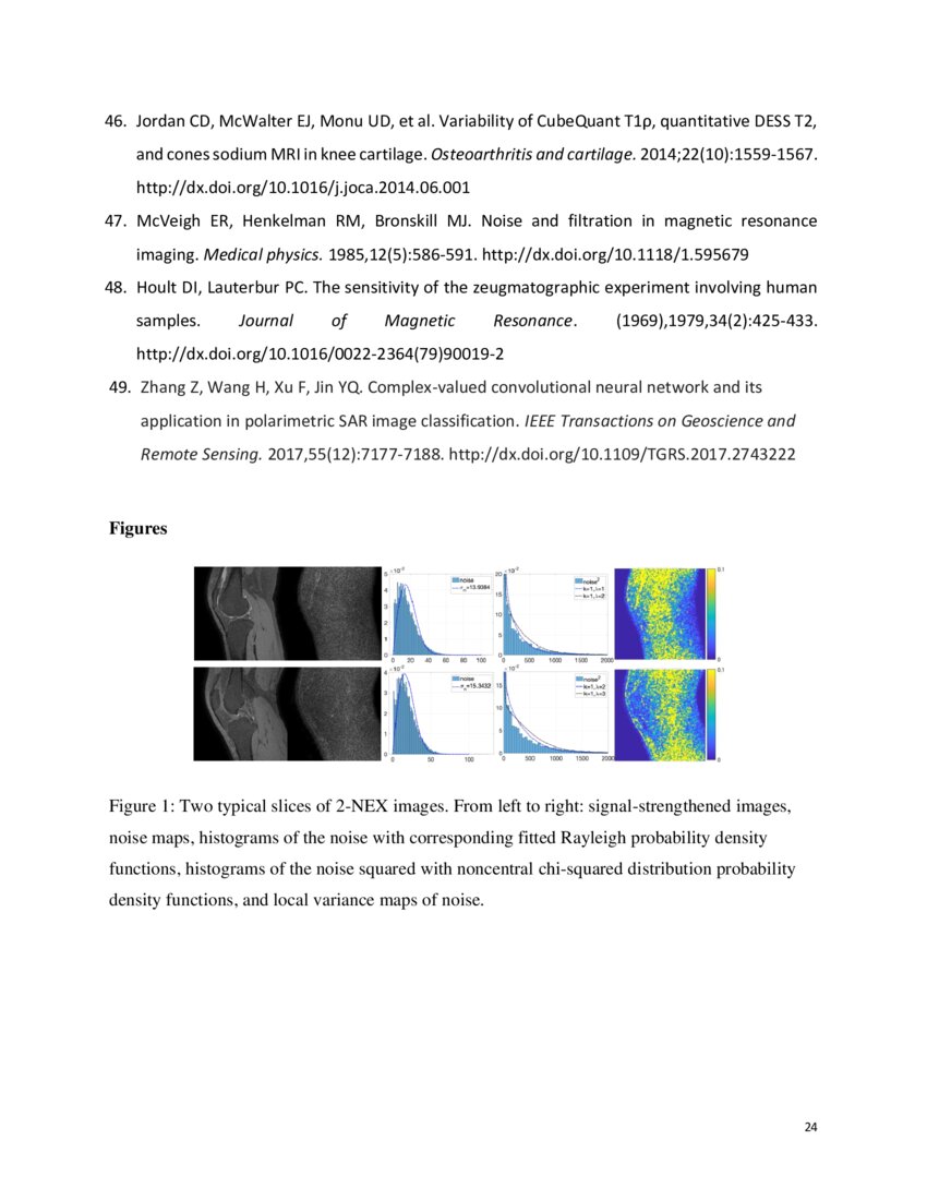 Denoising of Three-Dimensional Fast Spin Echo Magnetic Resonance Images ...