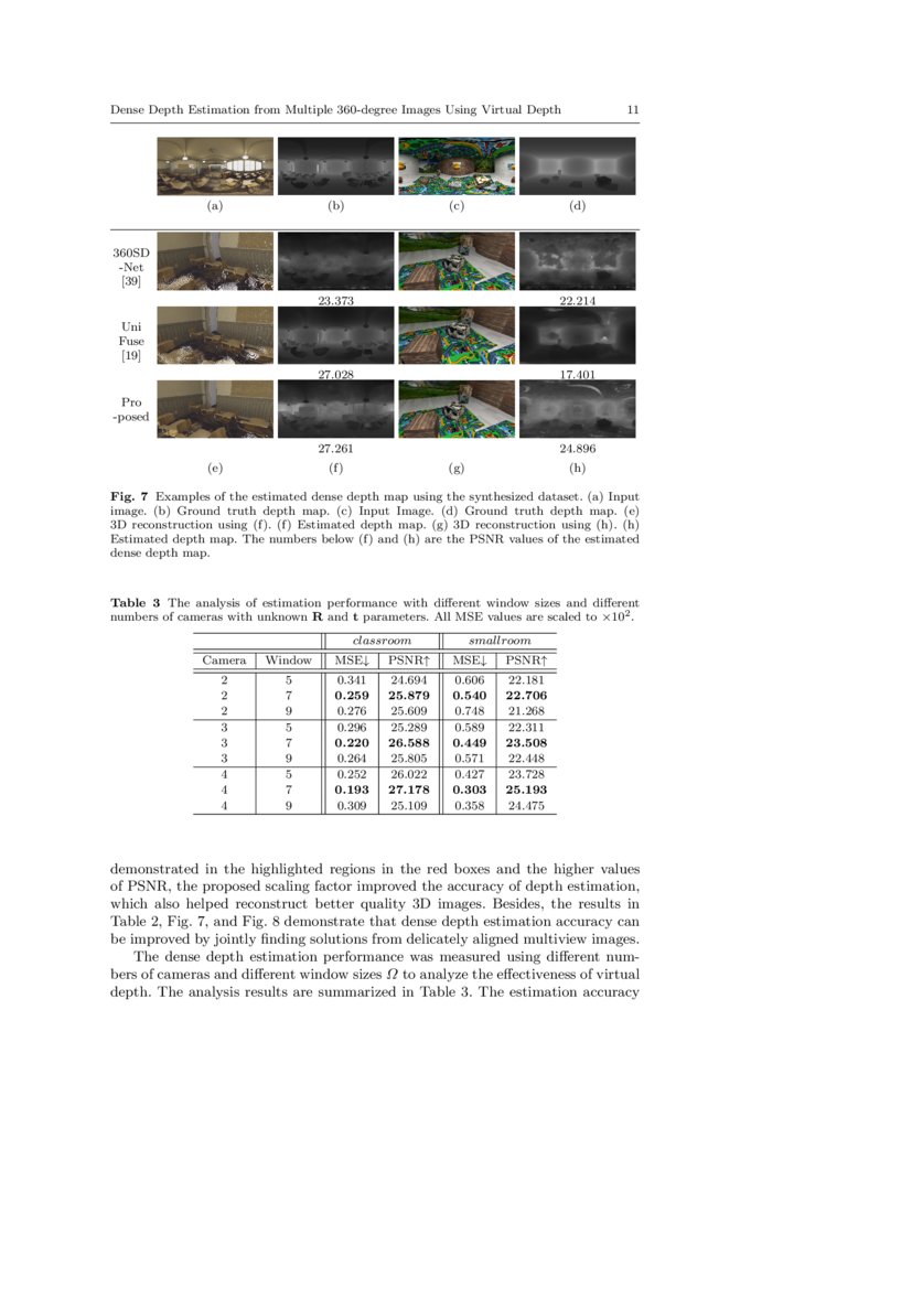 Dense Depth Estimation from Multiple 360-degree Images Using Virtual Depth | DeepAI