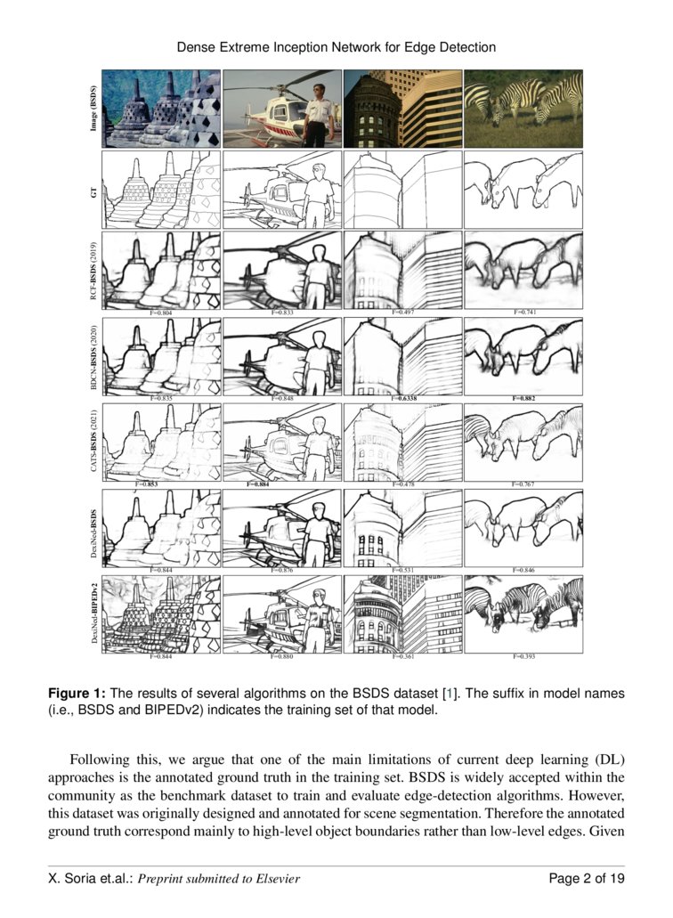 Dense Extreme Inception Network for Edge Detection | DeepAI