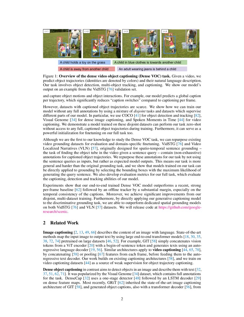 Dense Video Object Captioning from Disjoint Supervision | DeepAI