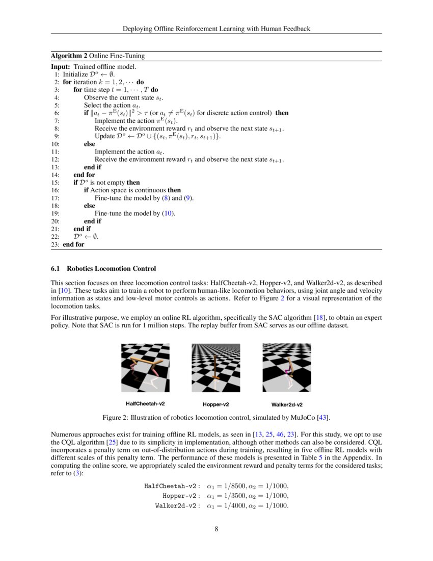 Deploying Offline Reinforcement Learning With Human Feedback Deepai