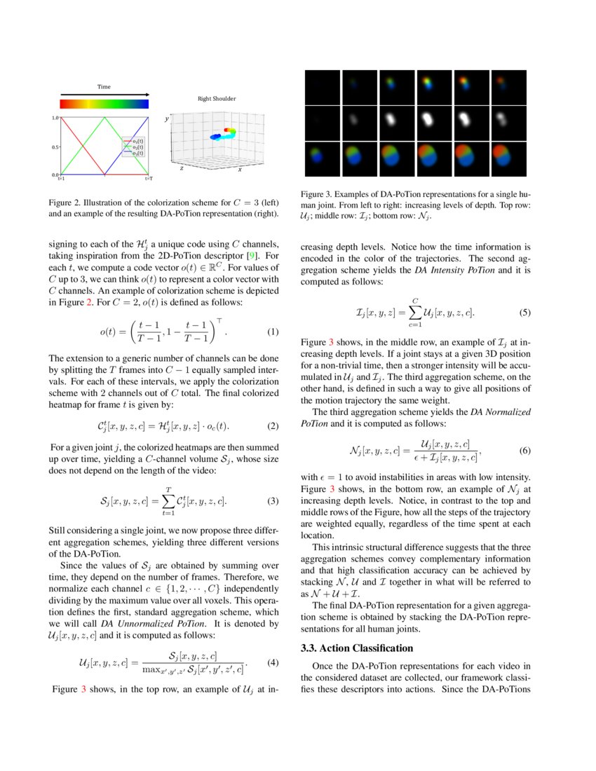 Depth-Aware Action Recognition: Pose-Motion Encoding through Temporal Heatmaps | DeepAI