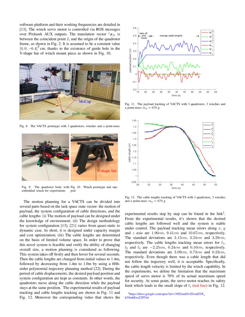 Design and Control of a Variable Aerial Cable Towed System | DeepAI