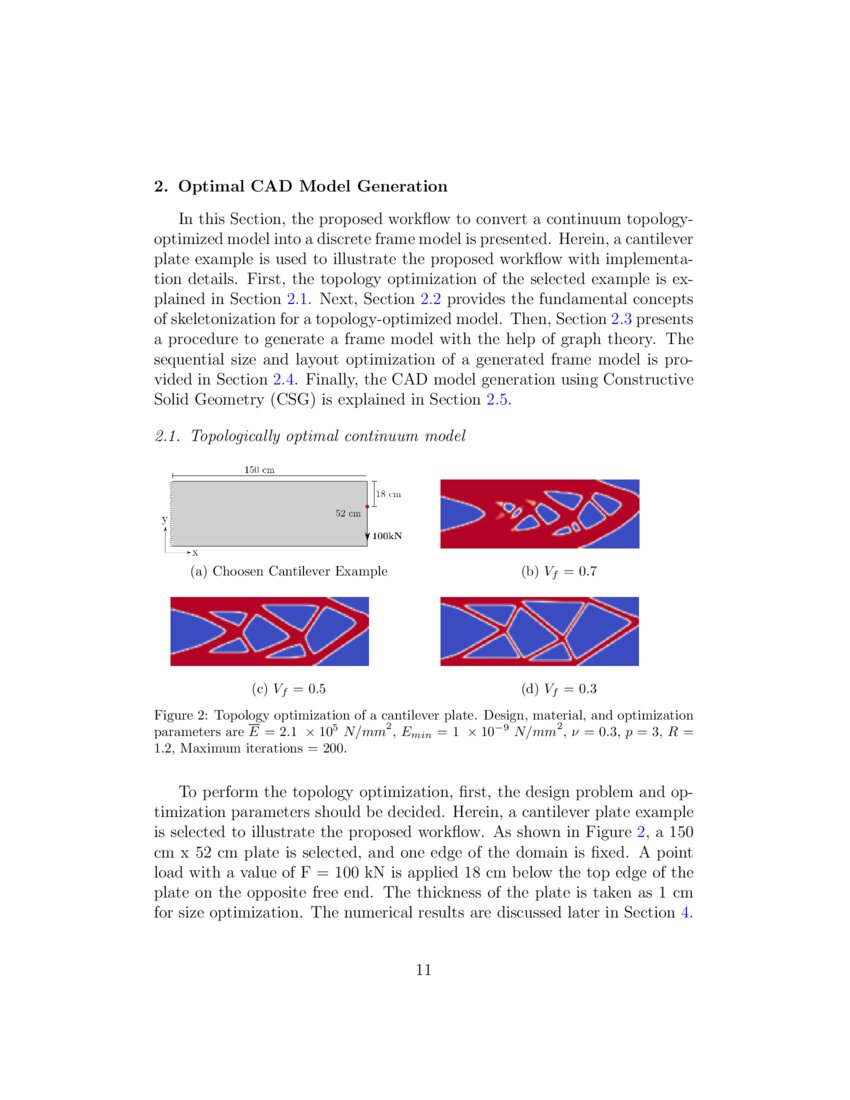 Design Informed Generative Modelling Using Structural Optimization Deepai 5063