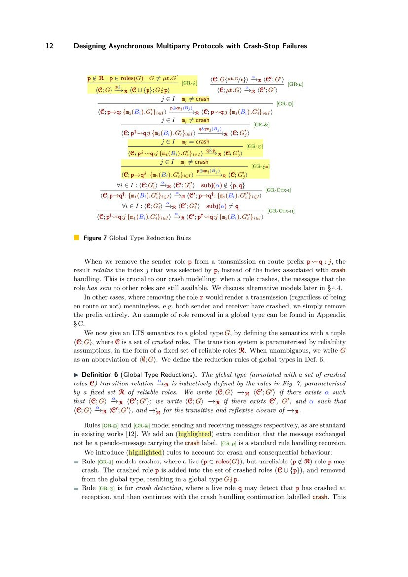 Designing Asynchronous Multiparty Protocols with Crash-Stop Failures | DeepAI