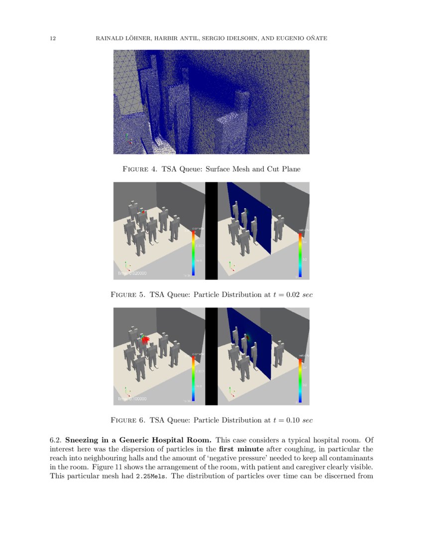 Detailed Simulation of Viral Propagation In The Built Environment | DeepAI