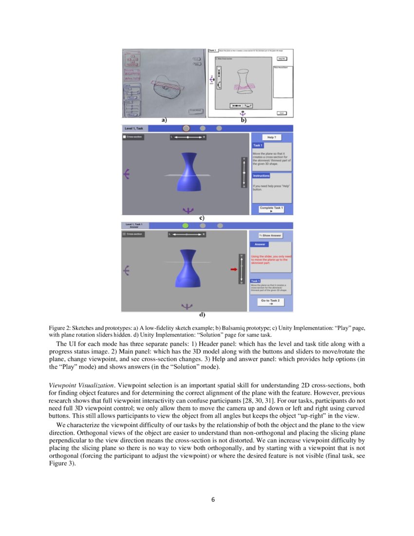 Developing and Validating an Interactive Training Tool for Inferring 2D ...