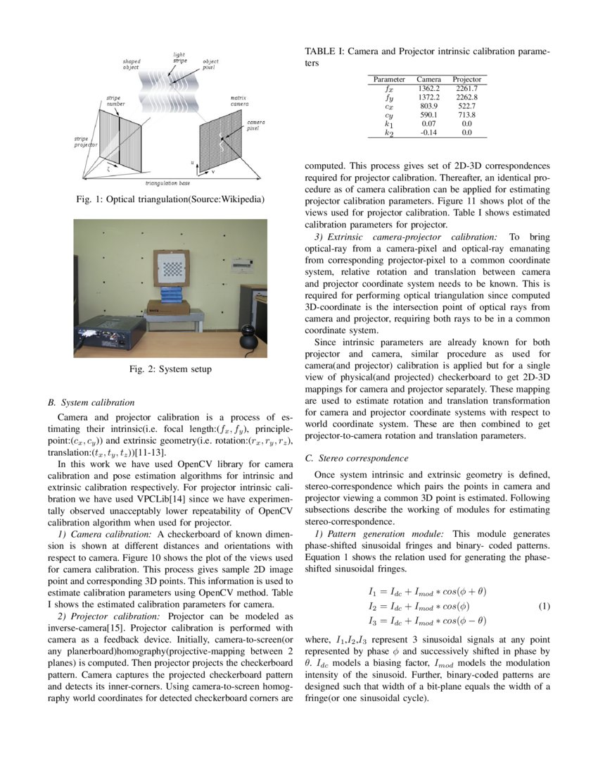 Development and accuracy evaluation of Coded Phase-shift 3D scanner ...