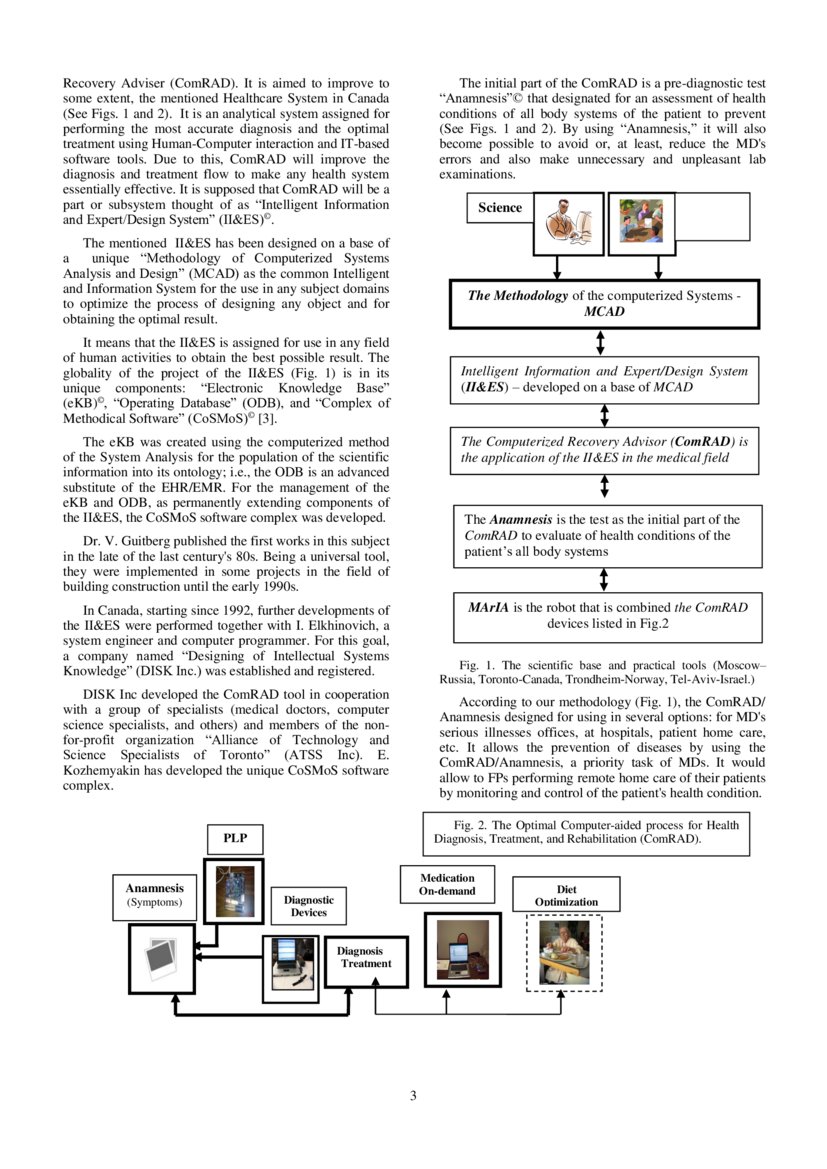 Development and Design Principles of the Optimal Computer- and Robotic ...