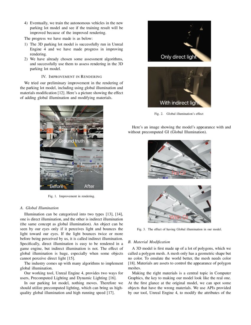 Development of Real-time Rendering Technology for High-Precision Models in Autonomous Driving ...