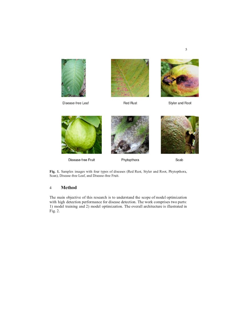 Device Friendly Guava Fruit And Leaf Disease Detection Using Deep Learning Deepai
