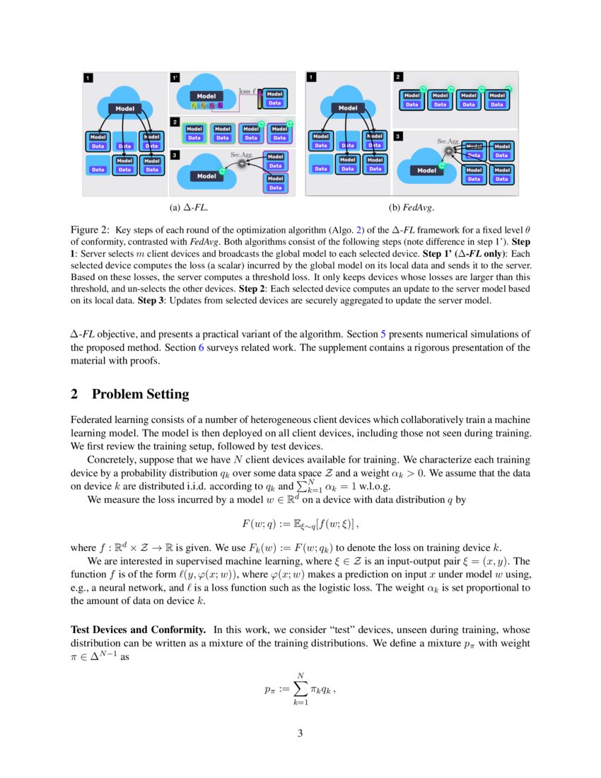 Device Heterogeneity in Federated Learning: A Superquantile Approach | DeepAI