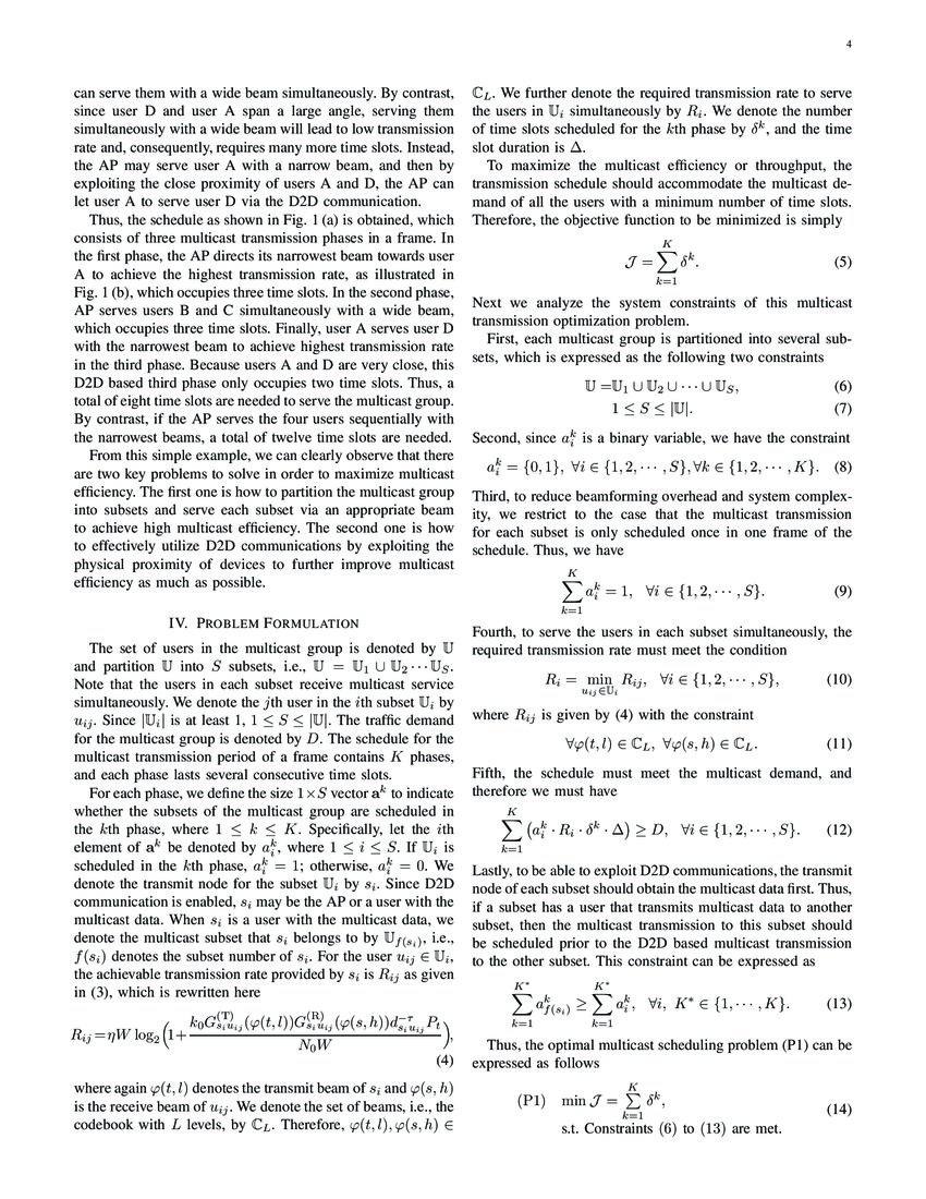 Device-to-Device Communications Enabled Multicast Scheduling with the Multi-Level Codebook in ...