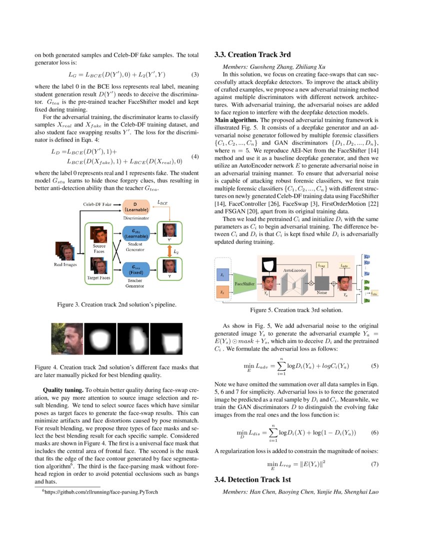 DFGC 2021: A DeepFake Game Competition | DeepAI