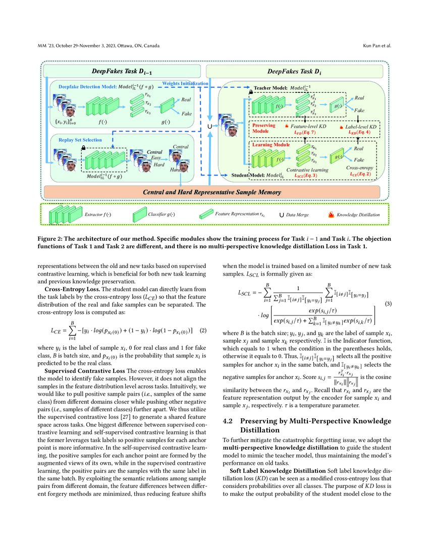 DFIL: Deepfake Incremental Learning by Exploiting Domain-invariant Forgery Clues | DeepAI
