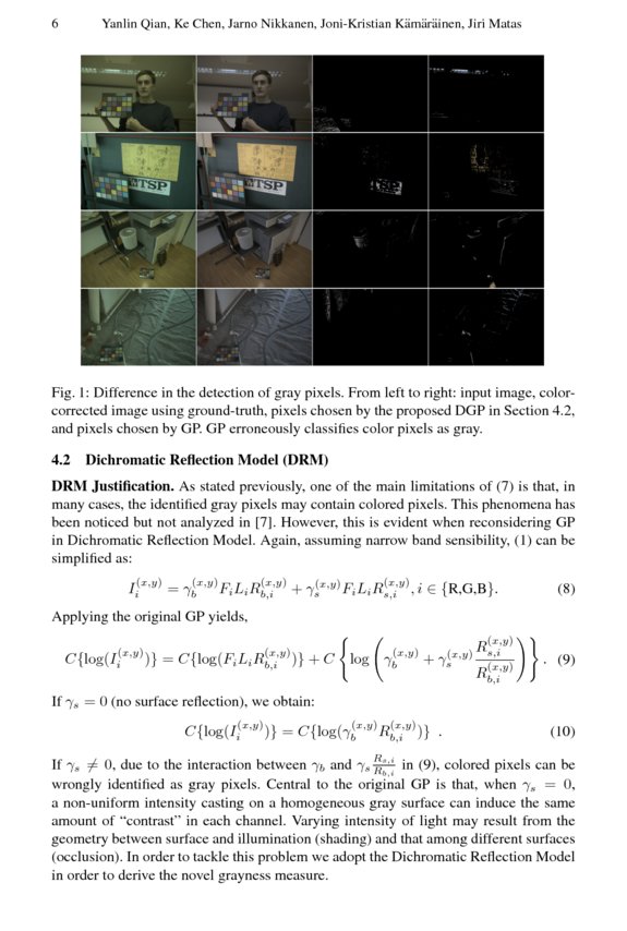 Dichromatic Gray Pixel for Camera-agnostic Color Constancy | DeepAI