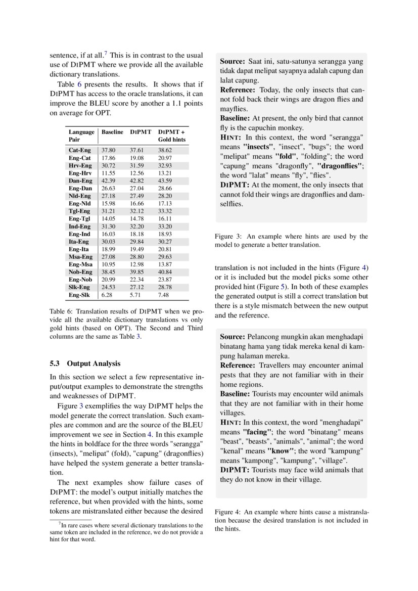 Dictionary-based Phrase-level Prompting of Large Language Models for Machine Translation | DeepAI