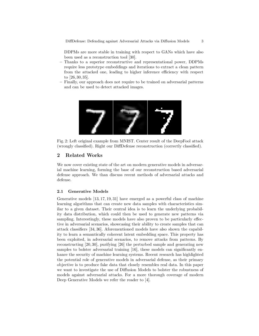 Diffdefense Defending Against Adversarial Attacks Via Diffusion Models