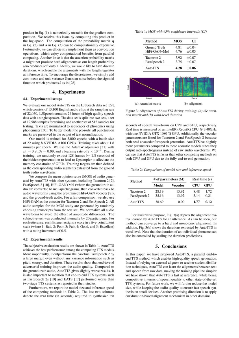 Differentiable Duration Modeling for End-to-End Text-to-Speech | DeepAI