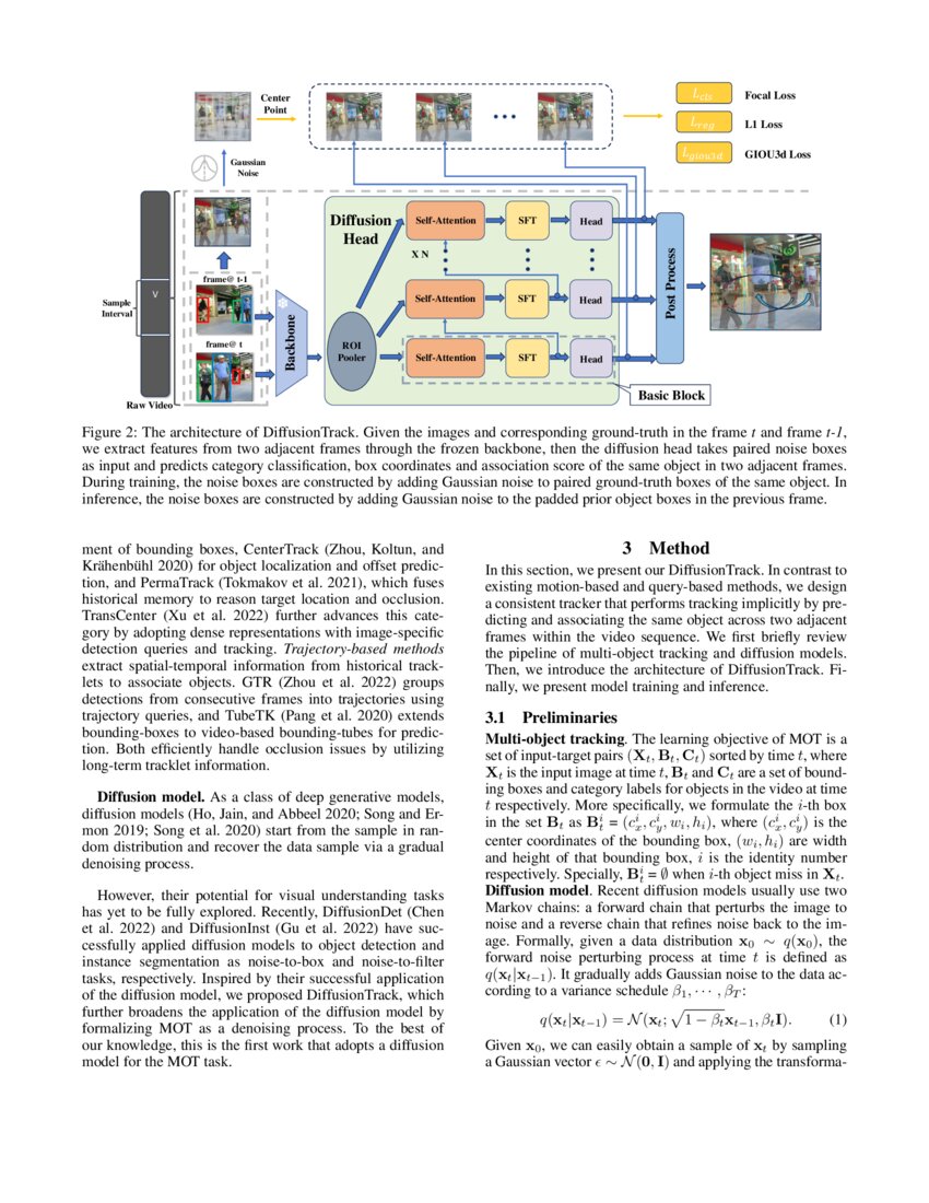 DiffusionTrack: Diffusion Model For Multi-Object Tracking | DeepAI