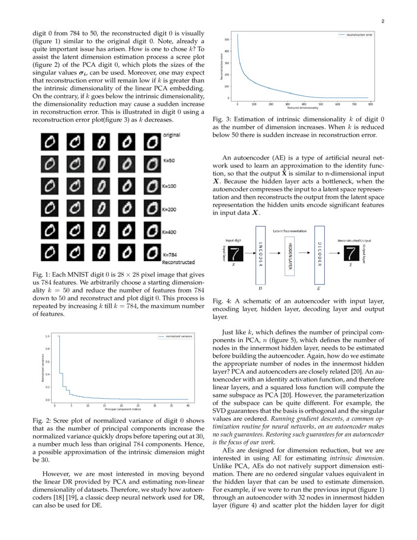Dimension Estimation Using Autoencoders | DeepAI