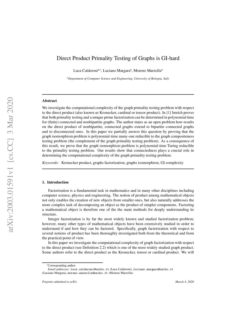 direct-product-primality-testing-of-graphs-is-gi-hard-deepai