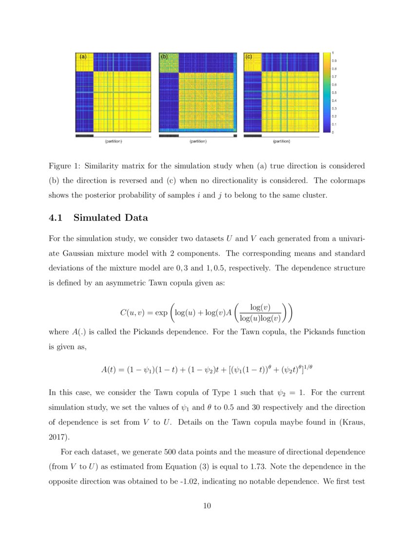 Directionally Dependent Multi-View Clustering Using Copula Model | DeepAI