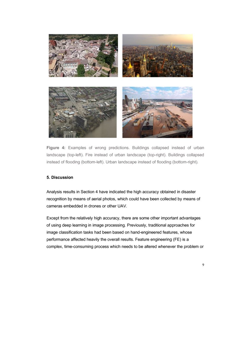 Disaster Monitoring using Unmanned Aerial Vehicles and Deep Learning ...