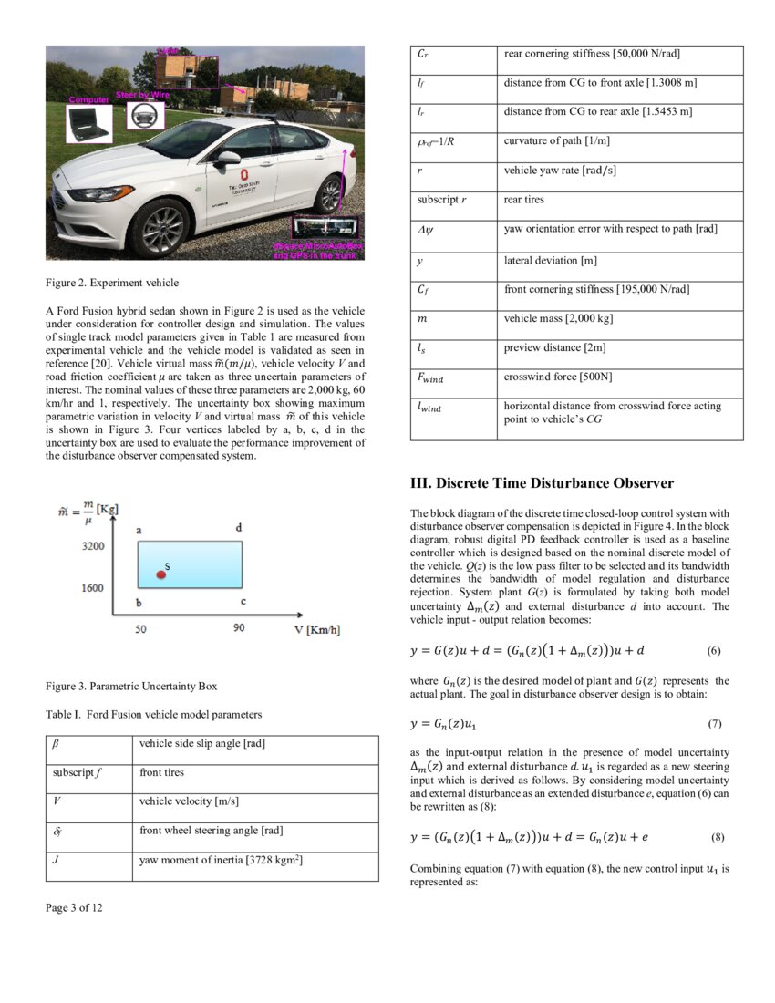 Discrete-time Robust PD Controlled System with DOB/CDOB Compensation ...