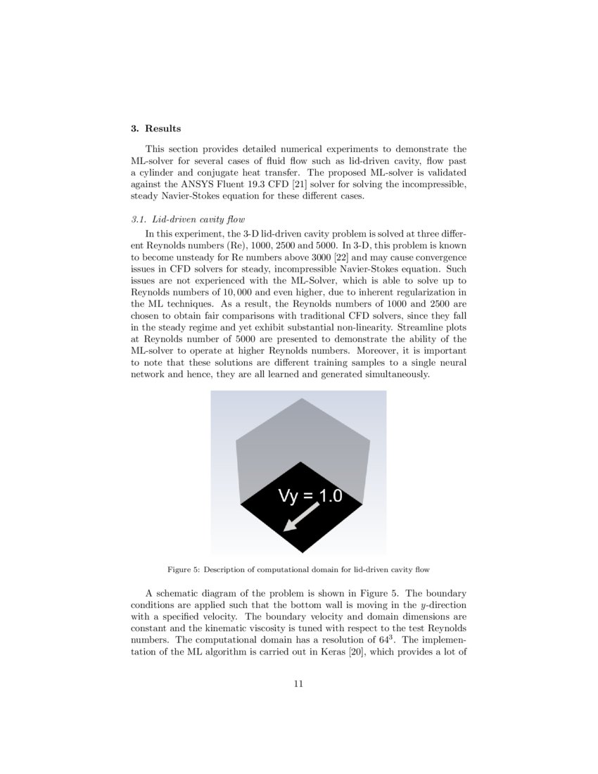 Discretizationnet A Machine Learning Based Solver For Navier Stokes