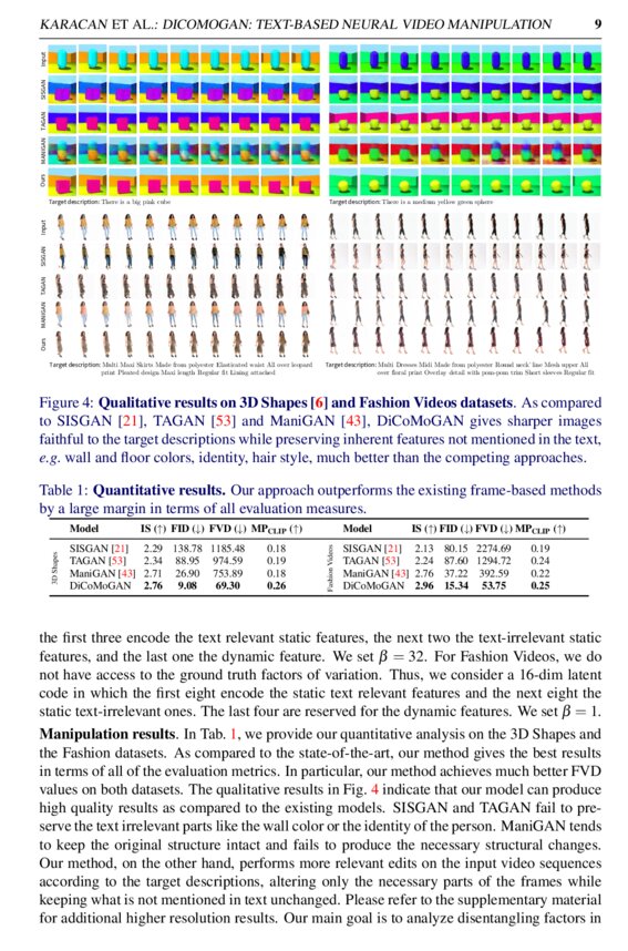 Disentangling Content and Motion for Text-Based Neural Video ...