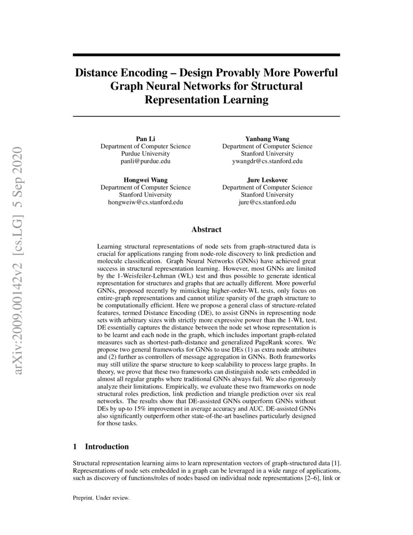 Distance Encoding Design Provably More Powerful Graph Neural Networks For Structural 1438